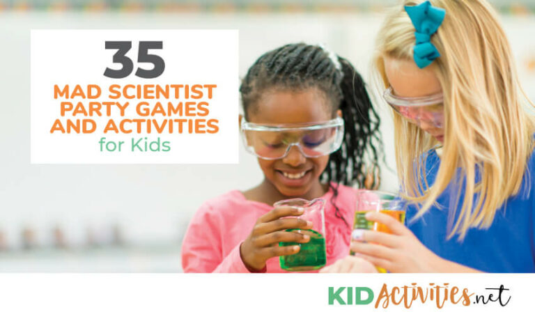 35 Mad Scientist Party Games and Activities for Kids