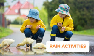 44 Fun Rain Games and Activities for Kids - Kid Activities