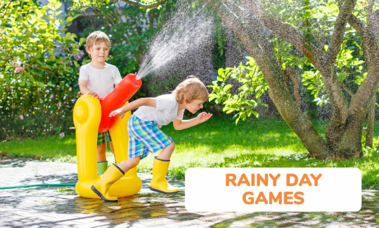 44 Fun Rain Games and Activities for Kids
