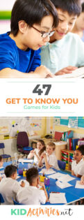 47 Get to Know You Games for Kids | Kid Activities
