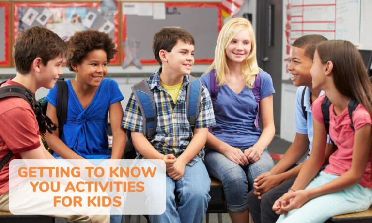 47 Get to Know You Games for Kids | Kid Activities
