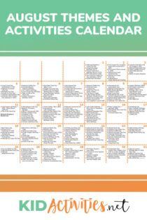 August Themes and Activities for Kids