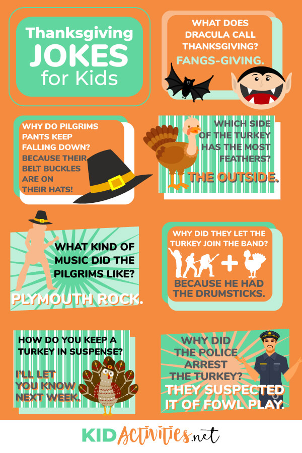 60 Thanksgiving Jokes for Kids (Funny Turkey Jokes) | Kid Activities 60 Thanksgiving Jokes for Kids (Funny Turkey Jokes) | Kid Activities