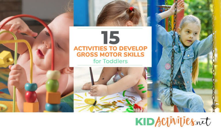 15 Activities to Develop Gross Motor Skills for Toddlers ...