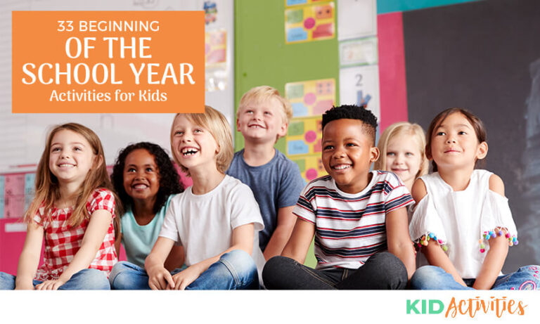 33 Beginning of the School Year Activities for Kids [Preschoolers and ...