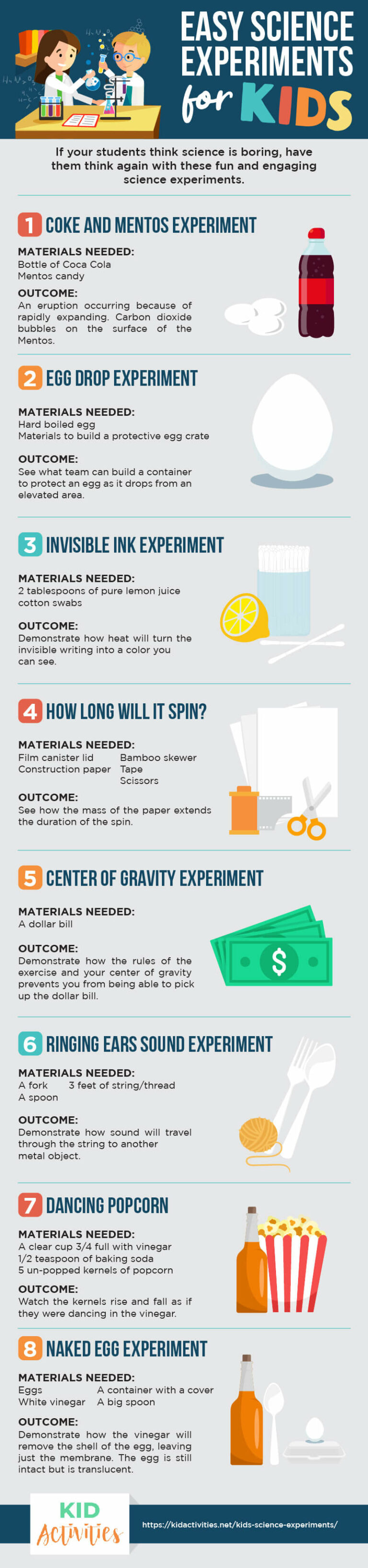 27 Easy Kids Science Experiments for Home and School [Fun Experiment Ideas]
