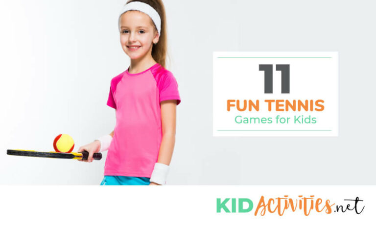 11 Fun Tennis Games for Kids - Tennis Drills for Kids