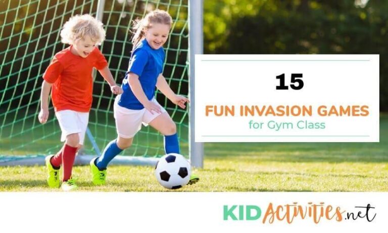 15 Fun Invasion Games for Gym Class [Best Invasion Games List]