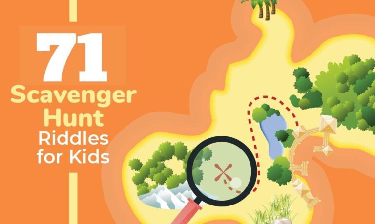 71 Scavenger Hunt Riddles for Kids | Kid Activities