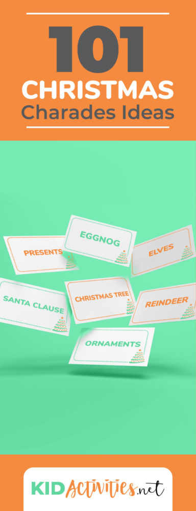 101 Christmas Charades Ideas for Kids