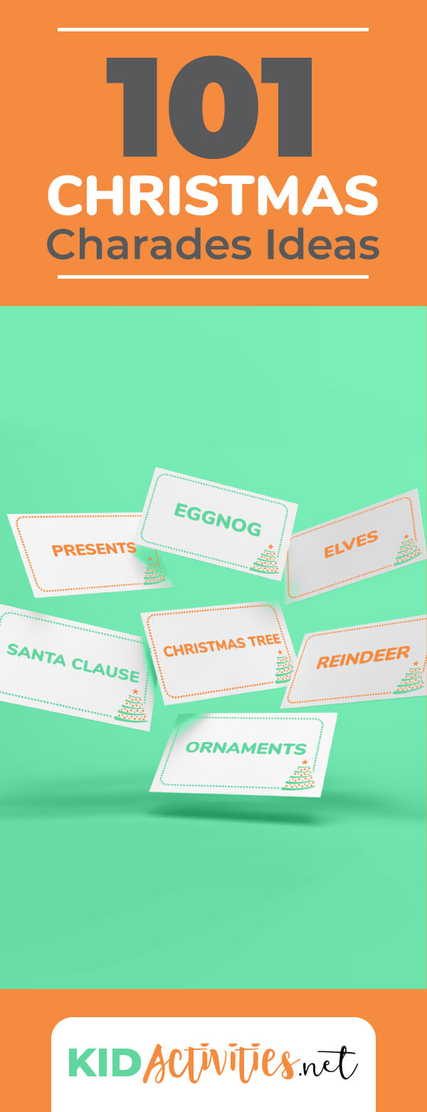 101 Christmas Charades Ideas for Kids