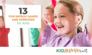 26 Fun Improv Games and Exercises for Kids | Kid Activities