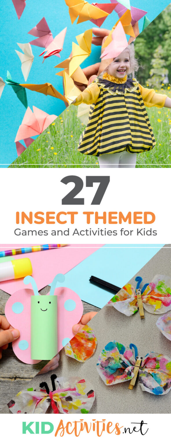 Bug Games: 28 Insect Themed Games & Activities for Preschoolers