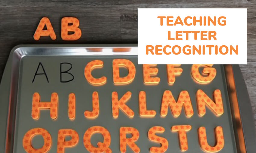 Fun DIY Activity to Teach Letter Recognition - Kid Activities