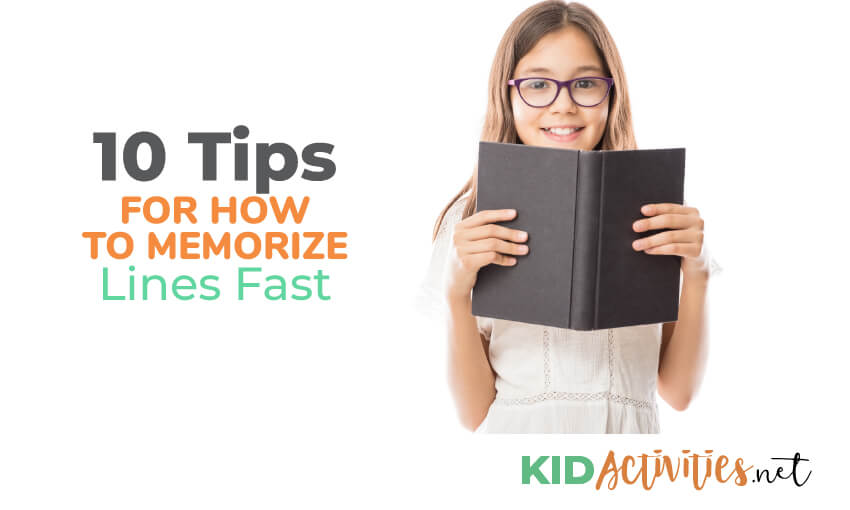 10 Tips On How To Memorize Lines Fast