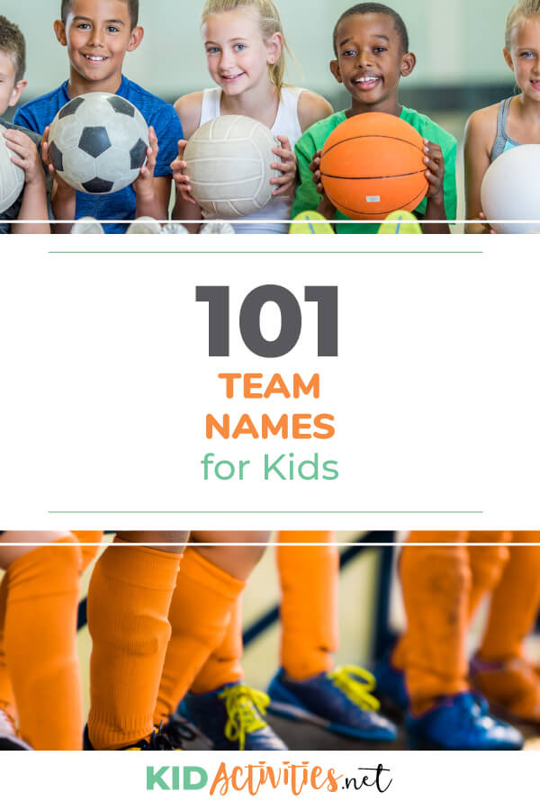 199 Team Names For Kids