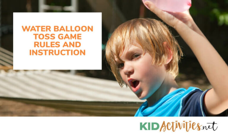 Water Balloon Toss Game Rules and Instruction