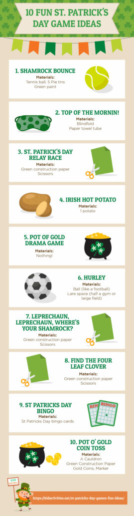 15 Fun St Patrick's Day Games for Kids - Kid Activities