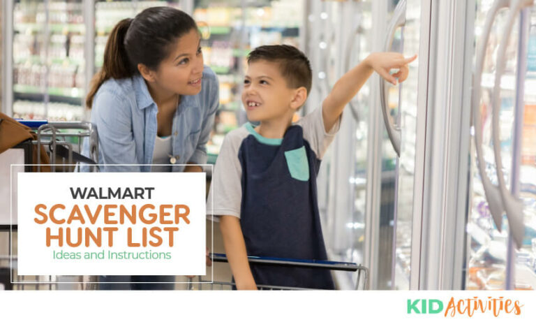 Walmart Scavenger Hunt List Ideas and Instructions