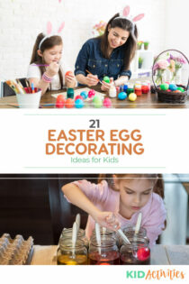 21 Easter Egg Decorating Ideas for Kids