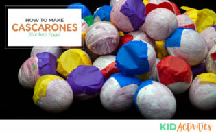 How to Make Cascarones (Confetti Eggs) Step-by-Step - Kid Activities