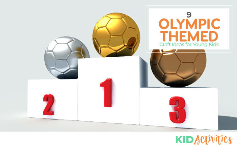 9 Olympic Themed Craft Ideas for Young Kids