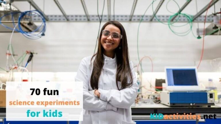 70 Fun Science Experiments for Kids