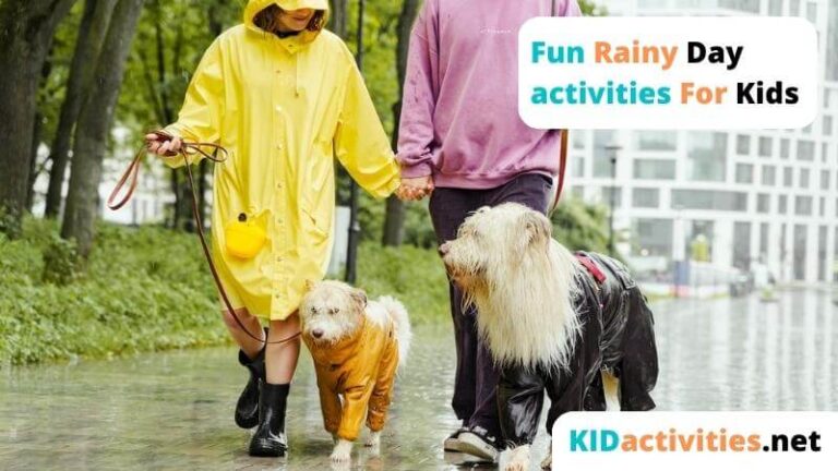 40 Fun Rainy Day Activities For Kids | Kid Activities