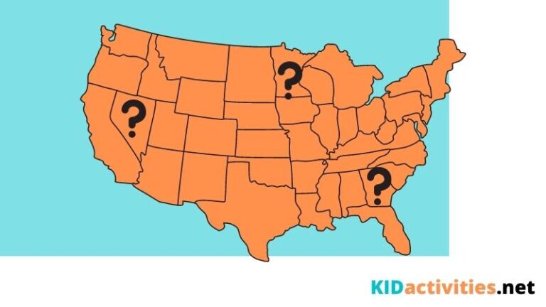 51 US Geography Games and Activities | Kid Activities