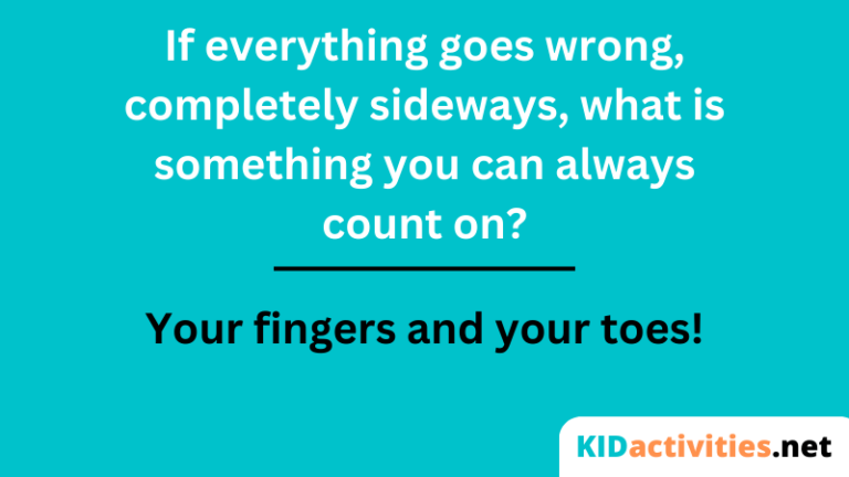 165 Trick Questions for Kids (Tricky Questions with Answers) Kid Activities