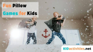20 Pillow Games for Kids - Kid Activities