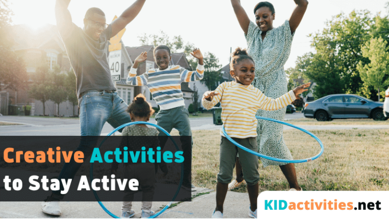 30 Creative Kid Activities To Stay Active At Home - Kid Activities