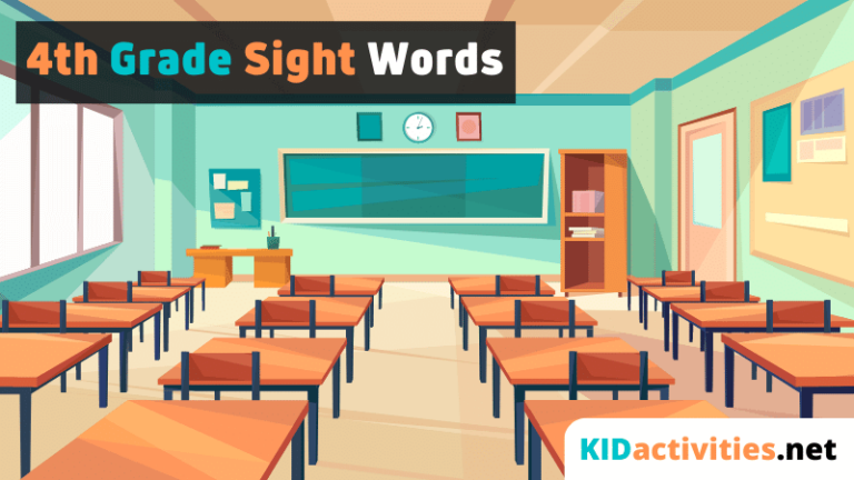 4th Grade Sight Words List