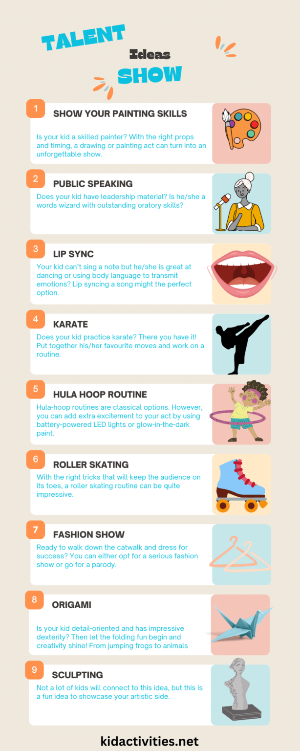 66 Talent Show Ideas For Kids and Grown Ups