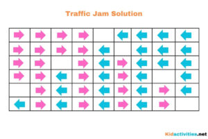 Traffic Jam Game Solution. How to Play